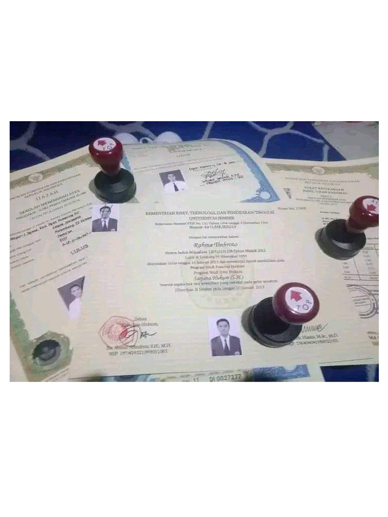 Stampel Ijazah | PDF