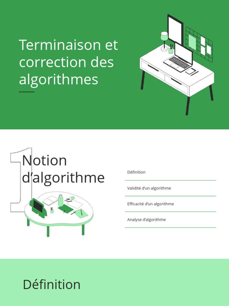 Terminaison Et Correction Des Algorithmes | PDF | Algorithmes | Structure de contrôle
