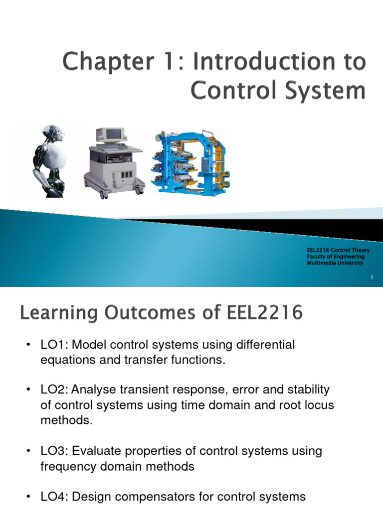 Control Theory Fundamentals and Applications | PDF | Control Theory ...