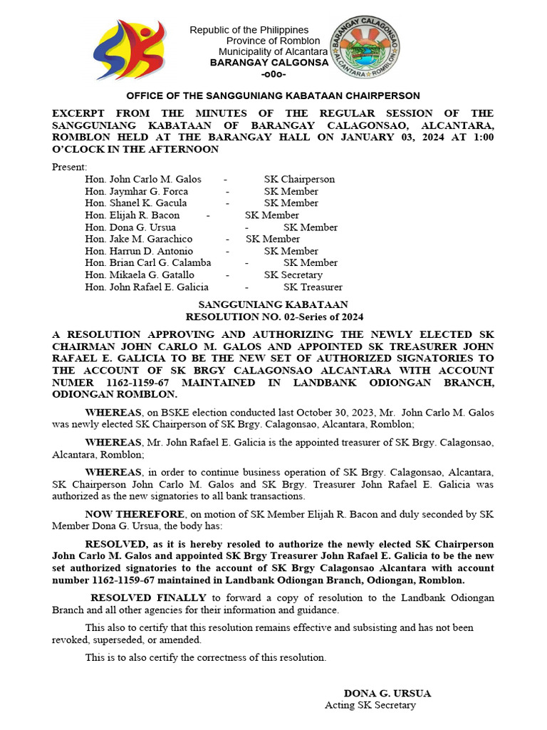 As Signatories | PDF