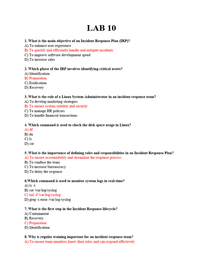 Lab 10 | PDF | Computing | Software