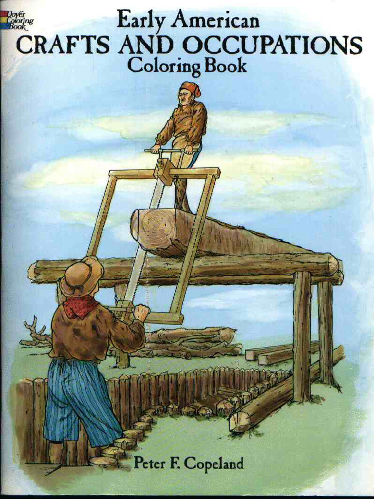 Early American Crafts and Occupations Coloriage | PDF