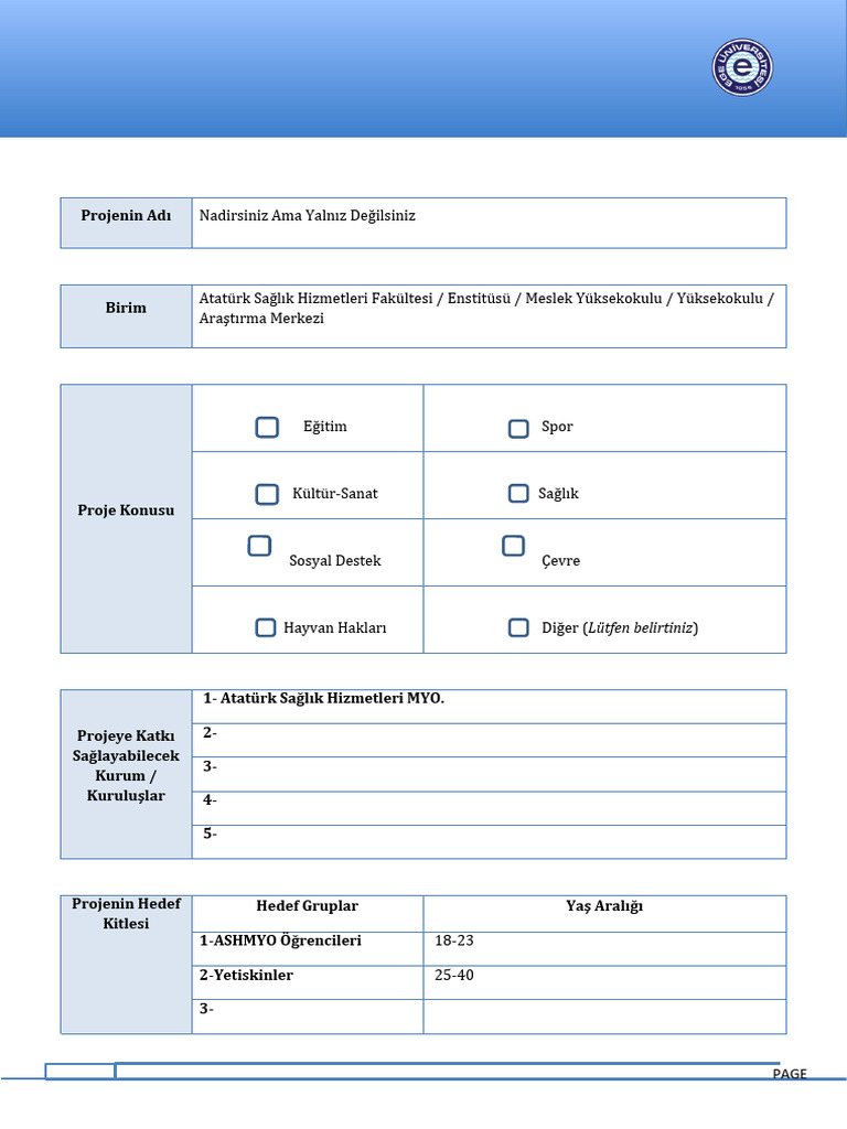 Proje Ödevi Ameliyathane Grup | PDF