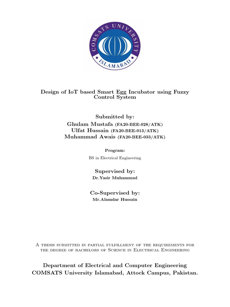 FYP Report | PDF | Rectifier | Internet Of Things