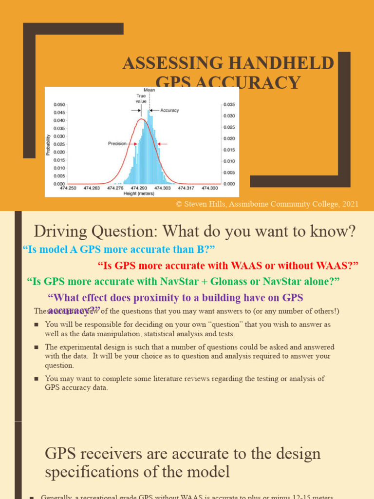Assessing Handheld GPS Accuracy | PDF | Global Positioning System ...