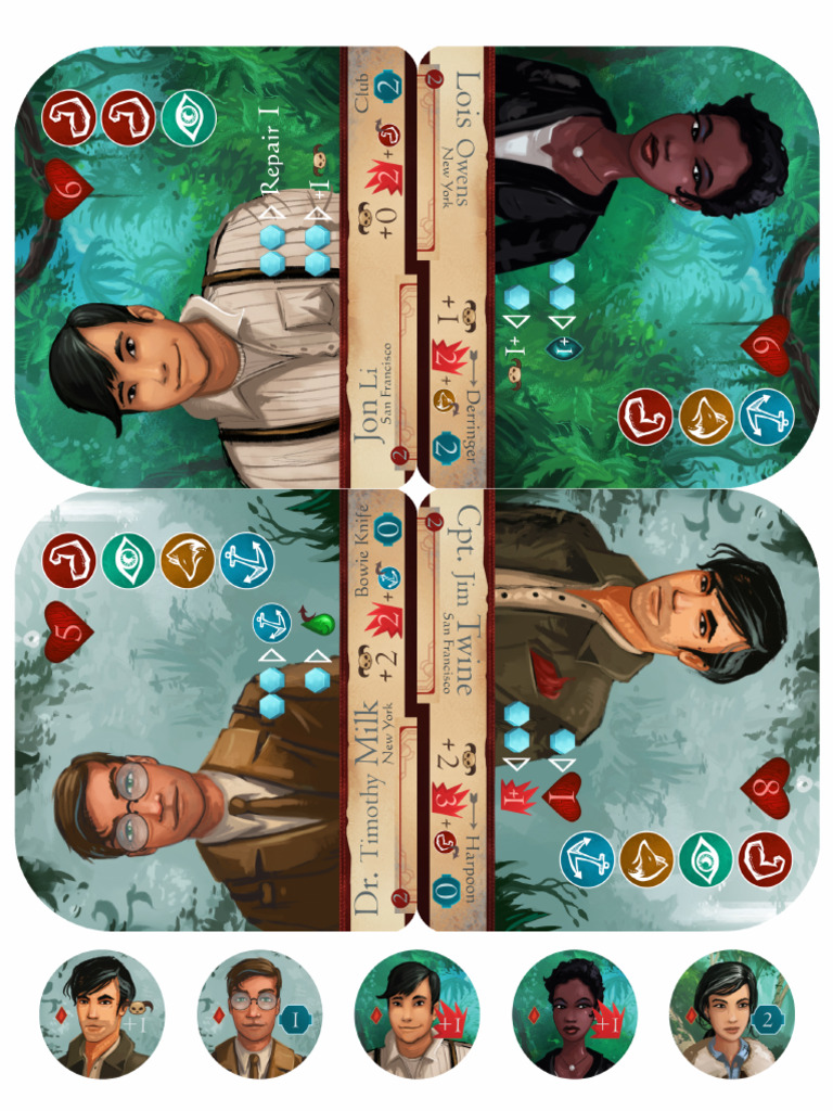 Primeval Peril - PNP Components - Ver 02 | PDF