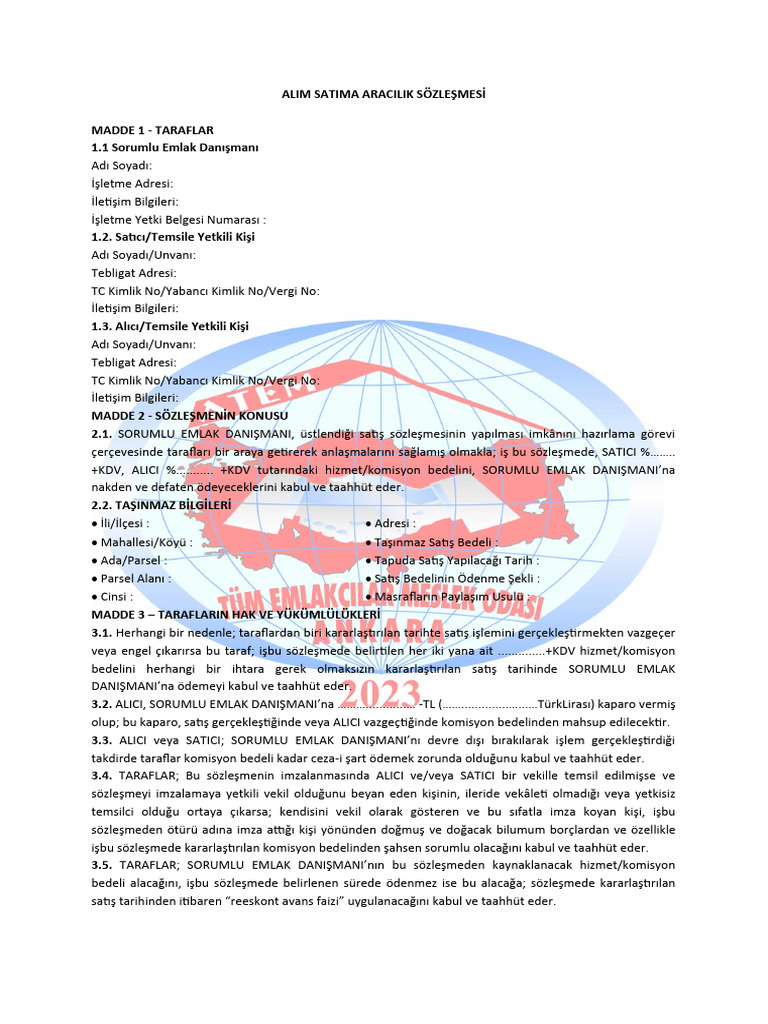 Atem Sözleşme | PDF