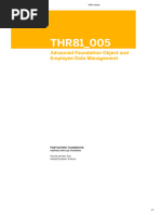SuccessFactors Data Model Training | PDF | Data Model | Software ...
