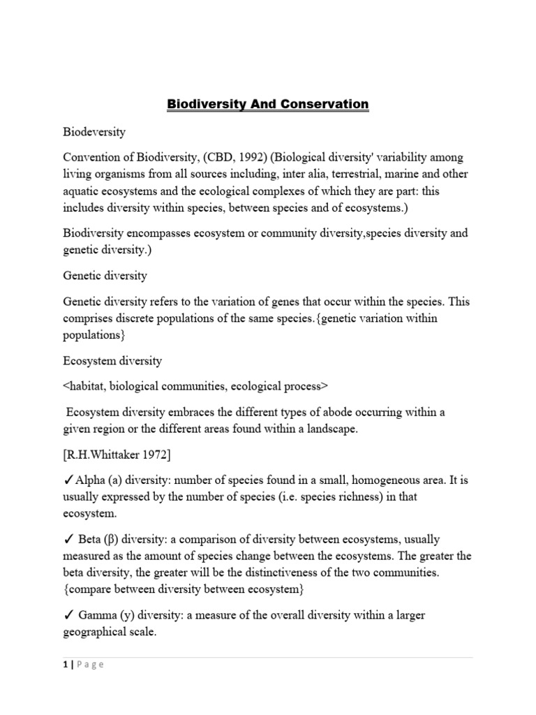 Biodiversity and Conservation | PDF | Biodiversity | Introduced Species