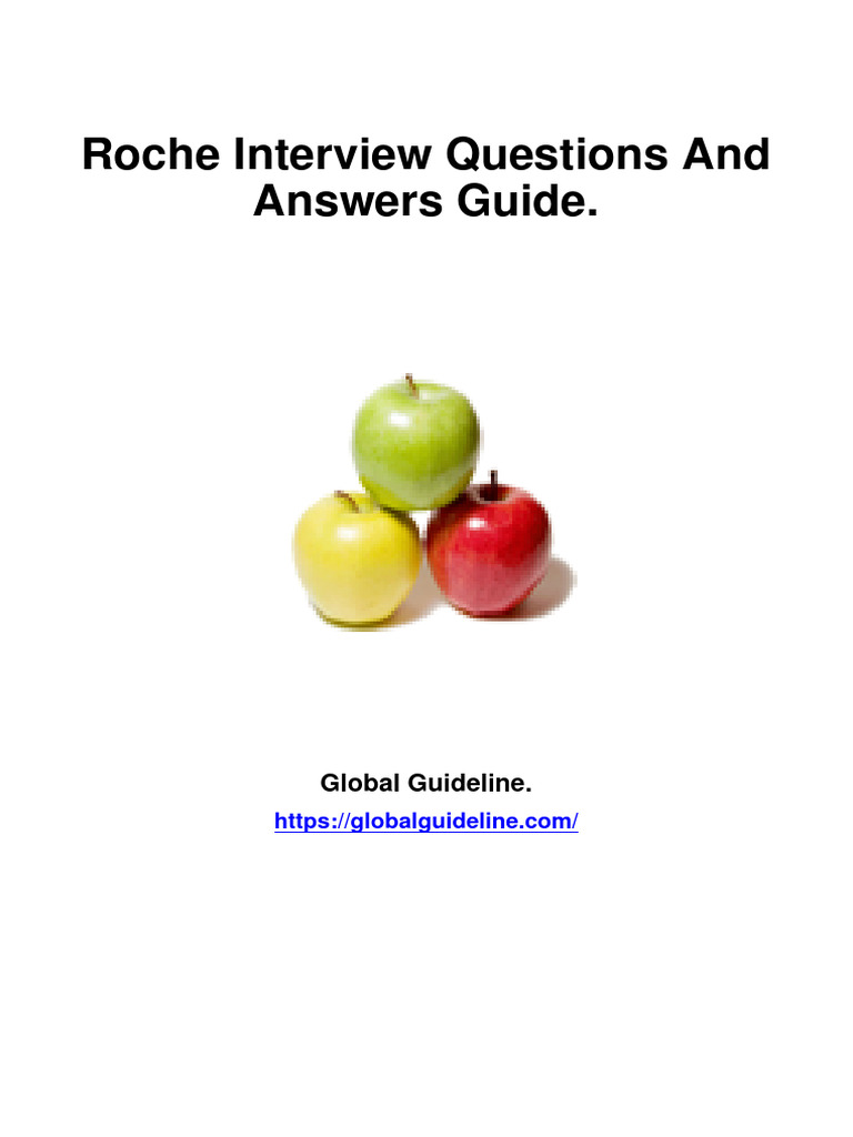 Roche Interview Questions and Answers 8677 | PDF | World Wide Web ...