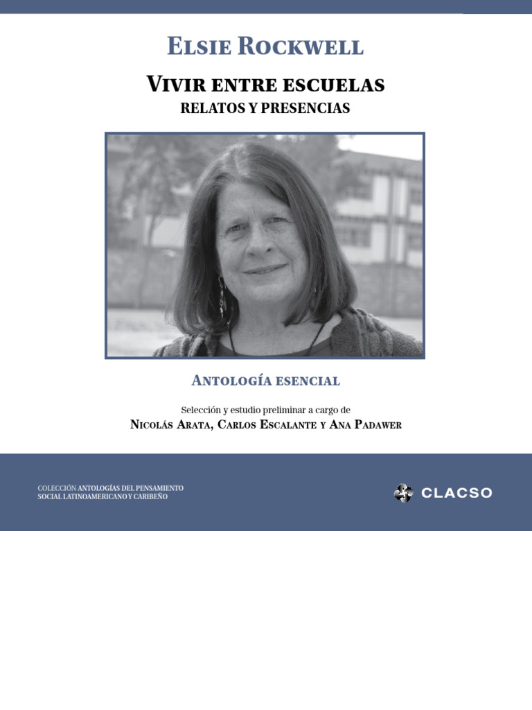 Antologia Elsie Rockwell | PDF | Etnografía | Antropología