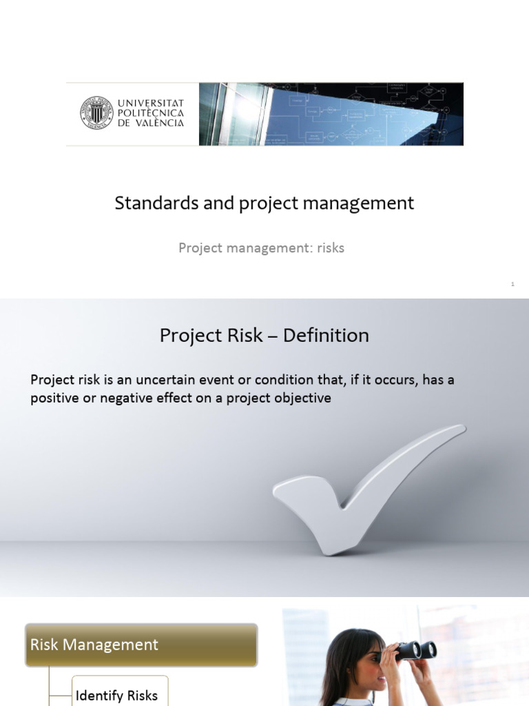 ISC101.mod3.2 4project Management Risks | PDF | Risk | Project Management