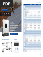 Deye 12Kw 3 Phase Hybrid Inverter Data Sheet | PDF | Alternating ...