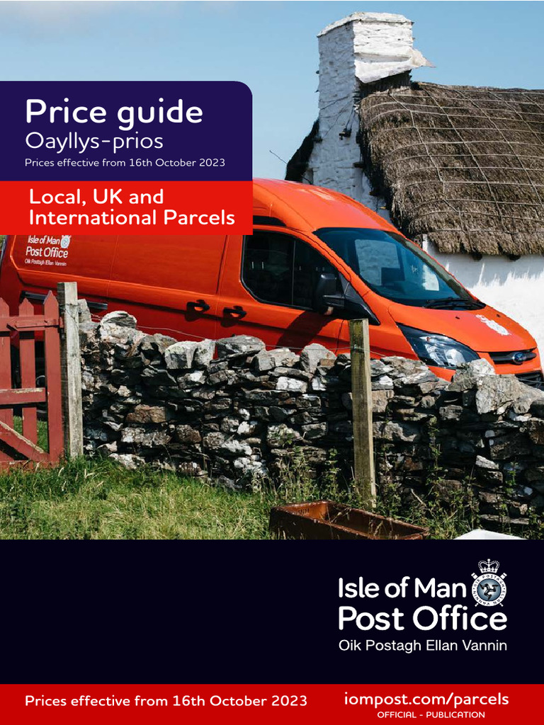 Parcels Price Guide Web - October23 | PDF | Value Added Tax