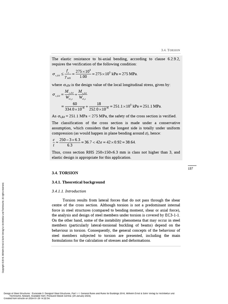 Design of Steel Structures Eurocode 3 Designof Ste... - (Chapter 3 ...