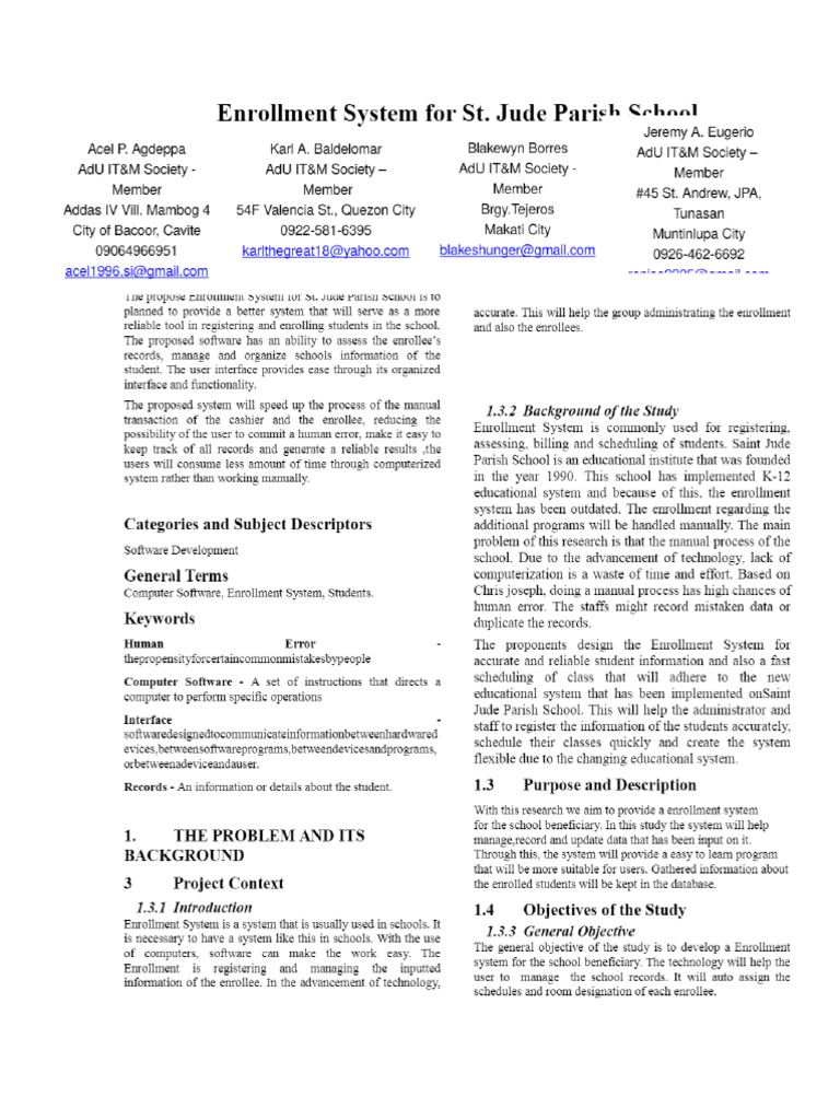 Computerized Enrollment - TOAZ - INFO | PDF