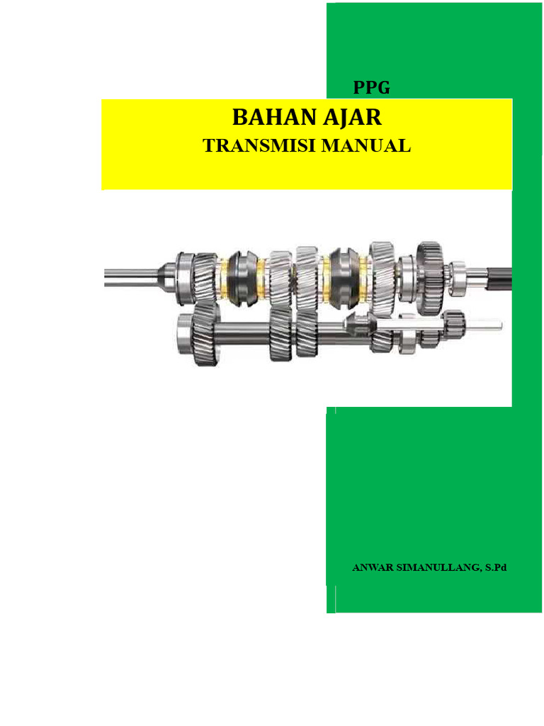 Modul Pembelajaran Transmisi Manual SMK | PDF | Teknologi & Rekayasa