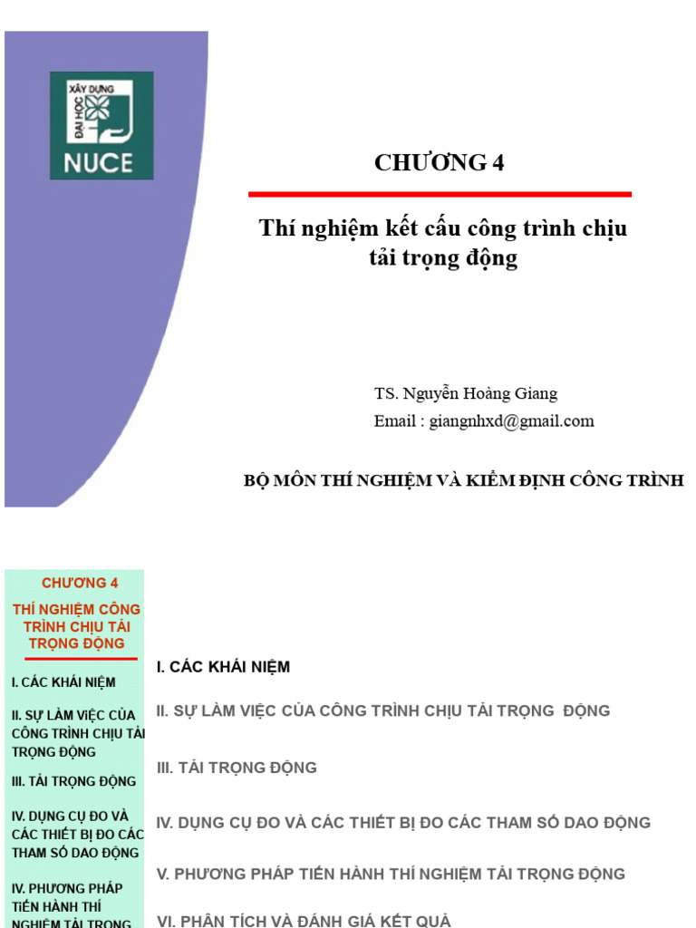 BG Thi - Nghiem - Va - Kiem - Dinh - Cong - Trinh - Chuong 4 | PDF