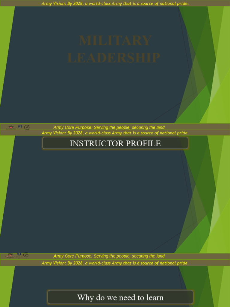 AFP Modernization | PDF | Leadership | Courage