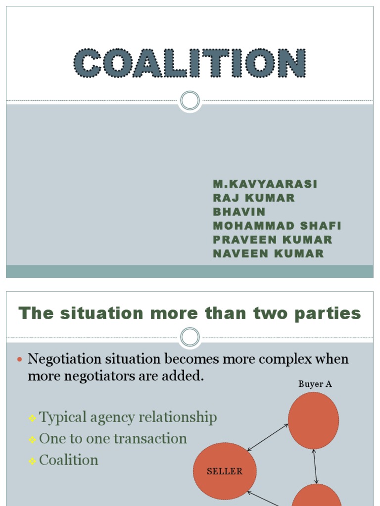 Coalition Building Strategies | PDF | Career & Growth