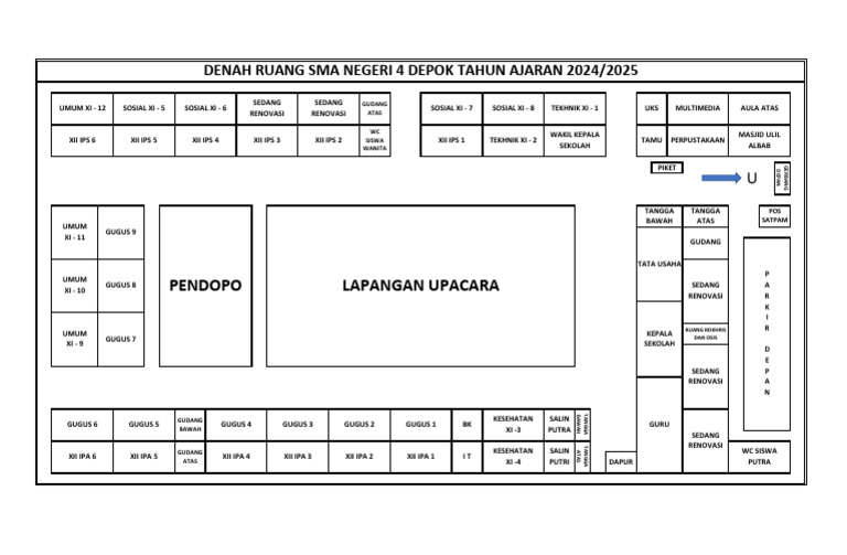 Denah Ruang 2425 | PDF