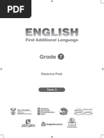 2025 Grade 4 English FAL POA | PDF | Reading Comprehension | Applied ...
