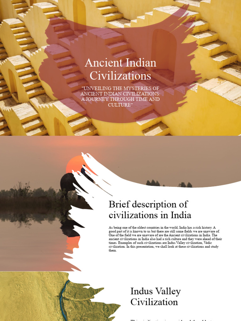 Ancient Indian Civilizations Presentation | PDF | Vedas | Indus River