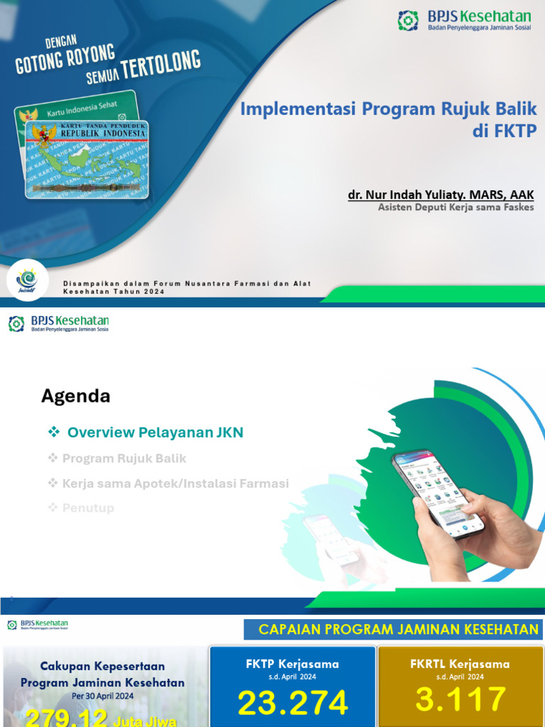 Implementasi Program Rujuk Balik Di FKTP | PDF | Pengembangan Diri
