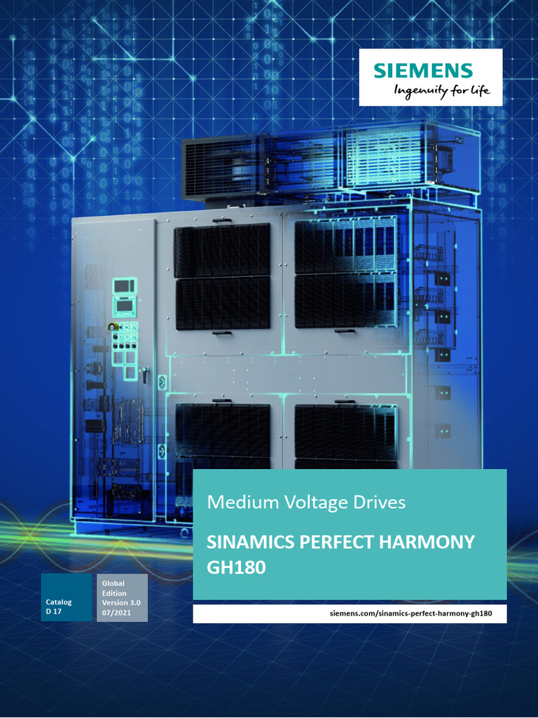 Sinamics Perfect Harmony gh180 Catalog d17 v30 2021 | PDF | Electric ...