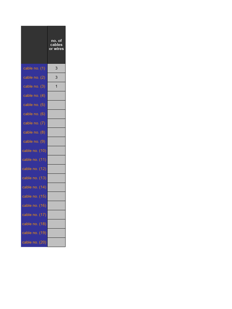 Cable Tray Calculation 10% | PDF | Insulator (Electricity) | Wire