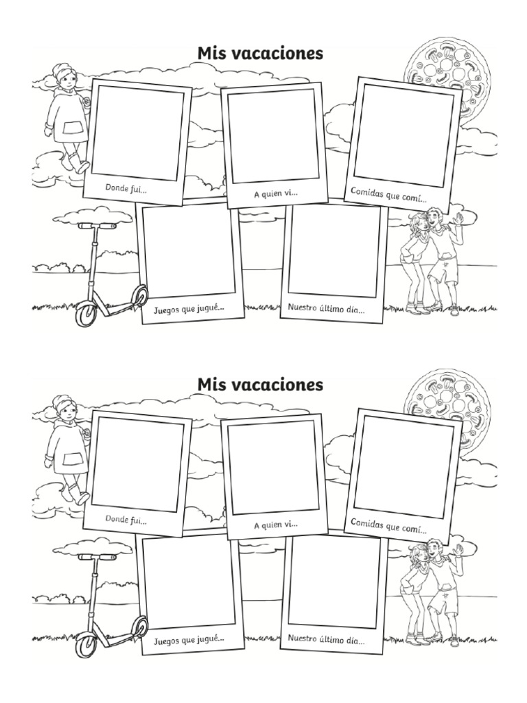 Pintar Vacaciones de Invierno | PDF