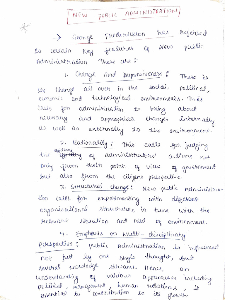 New Public Admin | PDF