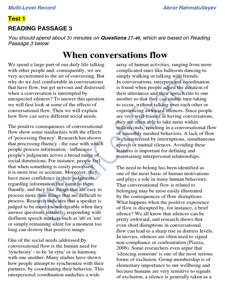 Reading - Passage 3 Practice 2 | PDF | Homer | Iliad