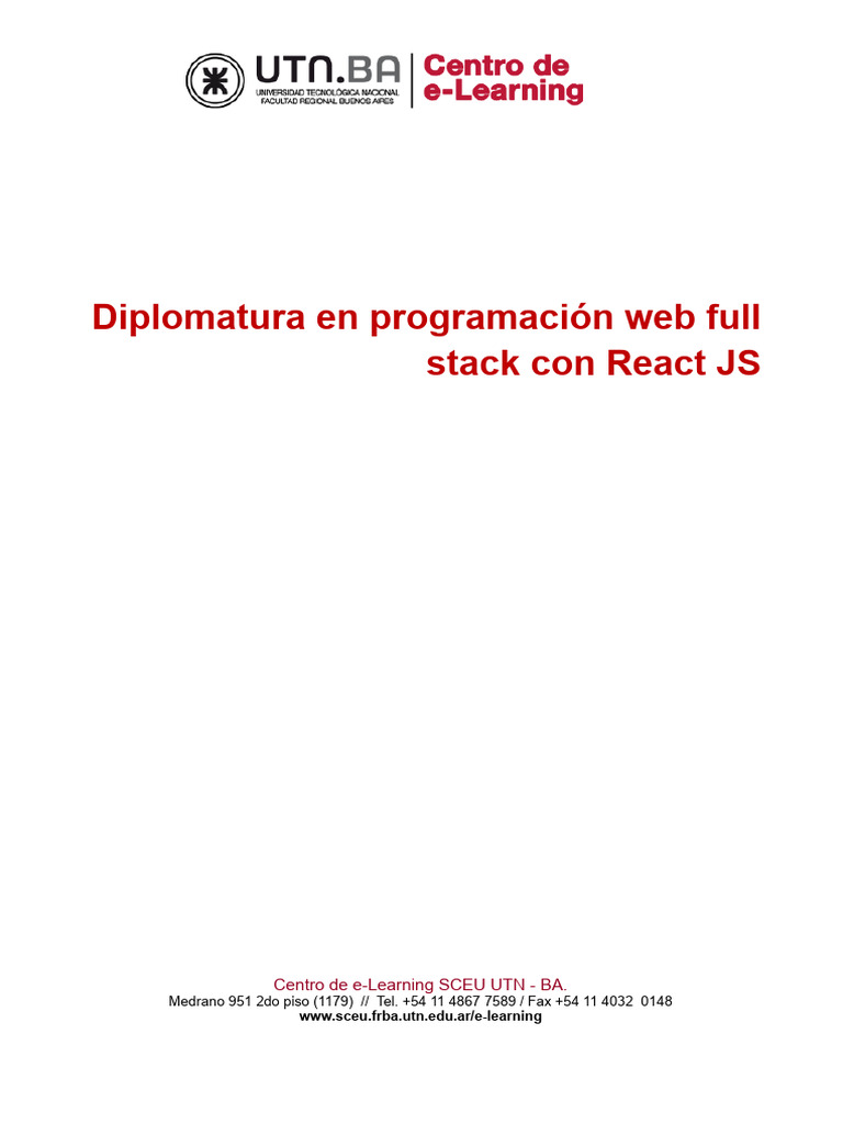 Fundamentos de React JS y JSX | PDF | Script Java | HTML