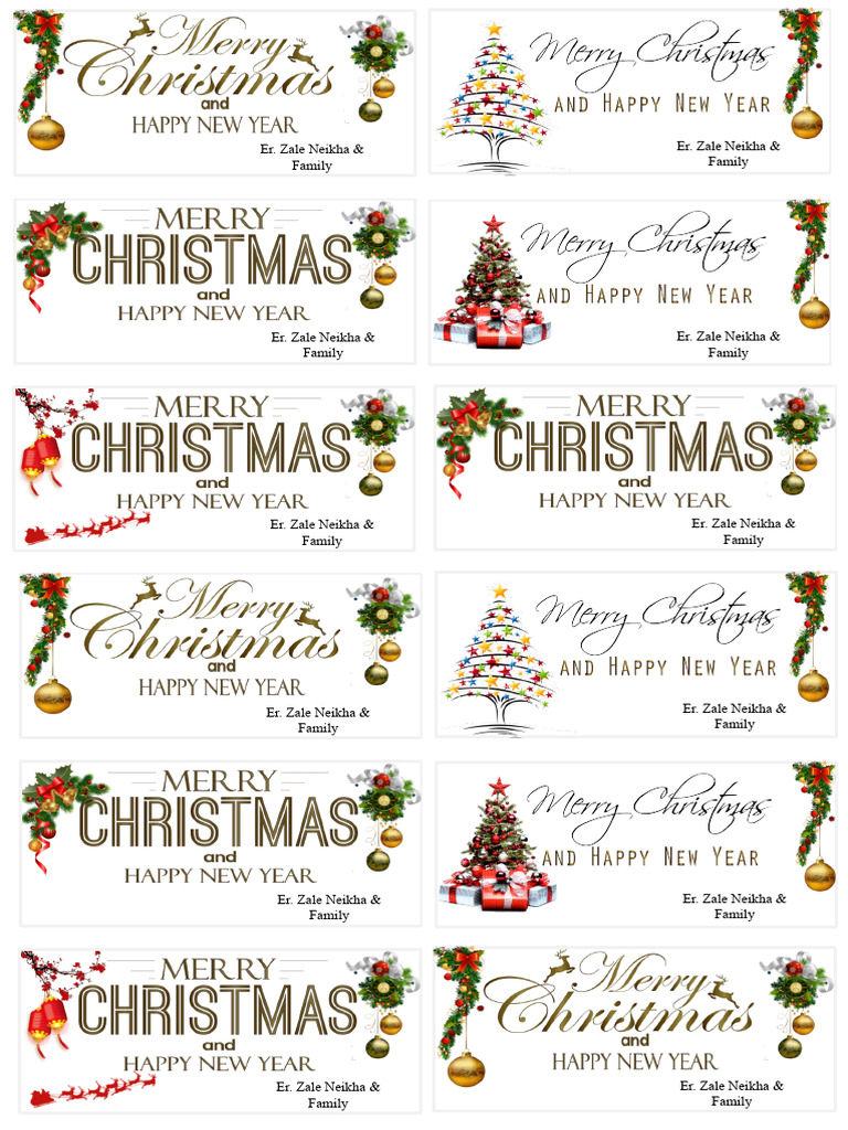 Zale Neikha Family Christmas Message | PDF