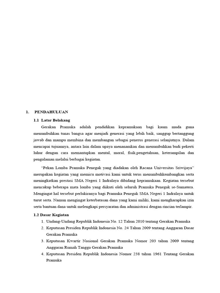 Contoh Proposal | PDF