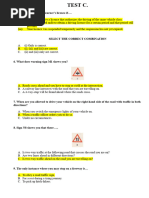 Code 10+14 Learners Licence Test 5 Answers.-1 - 075502 | PDF | Traffic ...