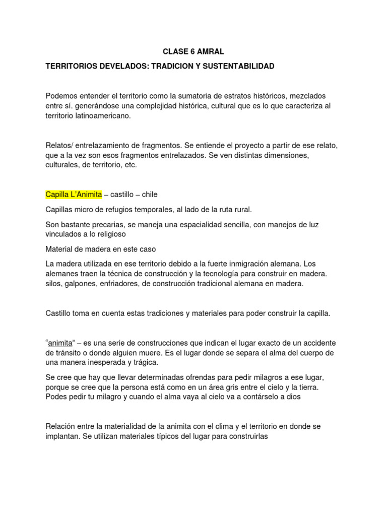 Clase 6 Amral | PDF | Chile
