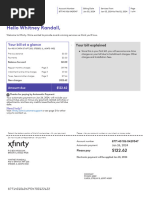 2022 T Mobile Cell Phone Bill Template | PDF