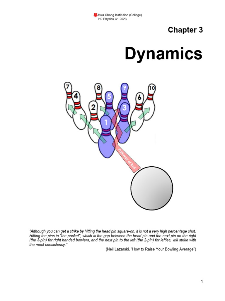 HCI 03 Dynamics Lecture Notes | PDF | Force | Weight