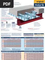 Reference - Holorib Brochure PDF | PDF | Framing (Construction) | Concrete