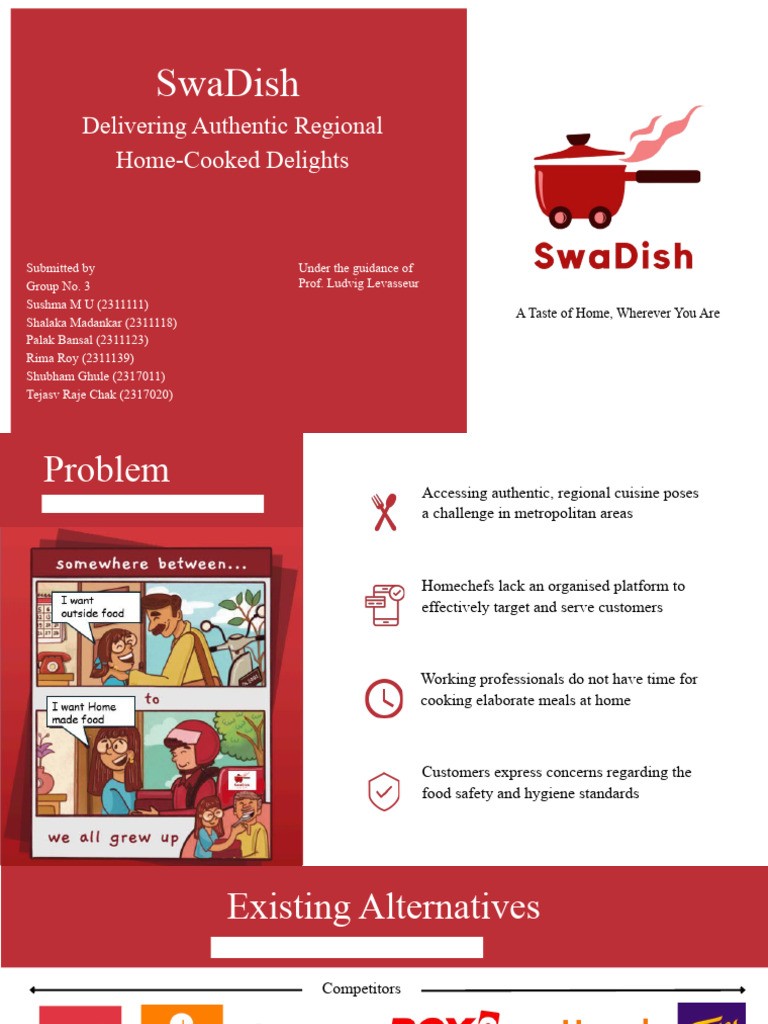 Group3 SwaDish PPT | PDF | Subscription Business Model | Marketing