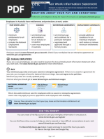 Fair Work Information Statement 2025 | PDF | Employment | Social Policy