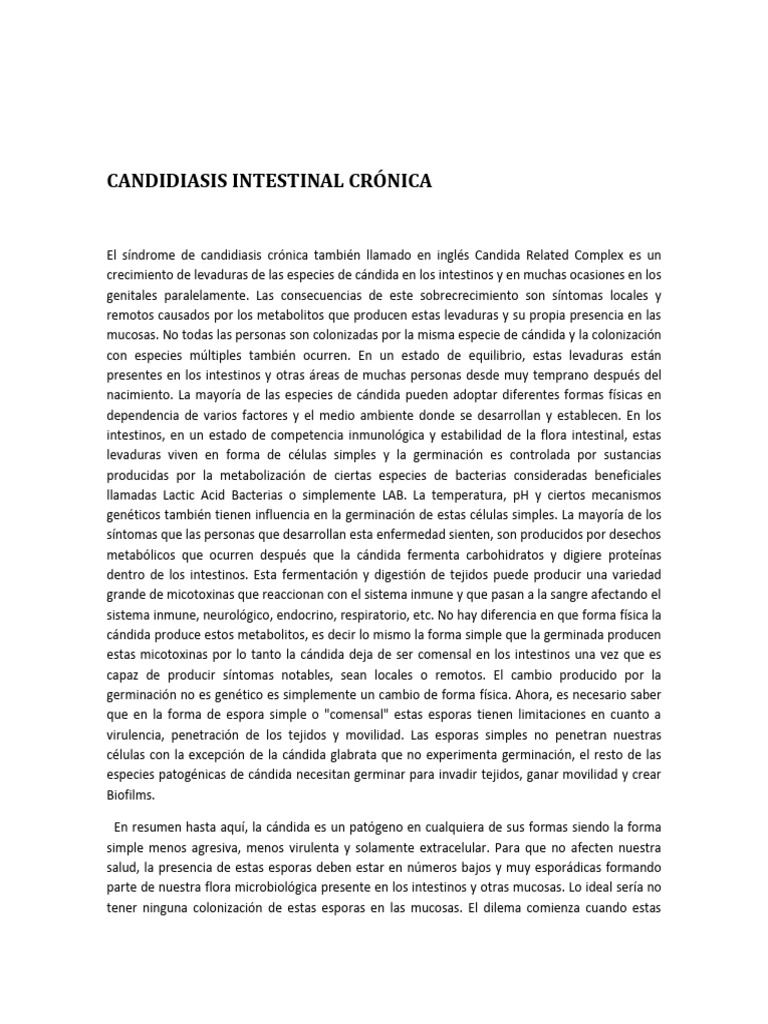 Candida Related Complex | PDF | Candidiasis | Sistema inmune