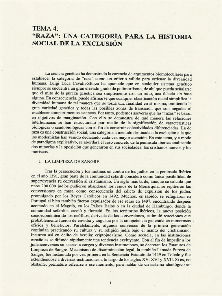 Tema 4 - Historia Social Edad Moderna | PDF