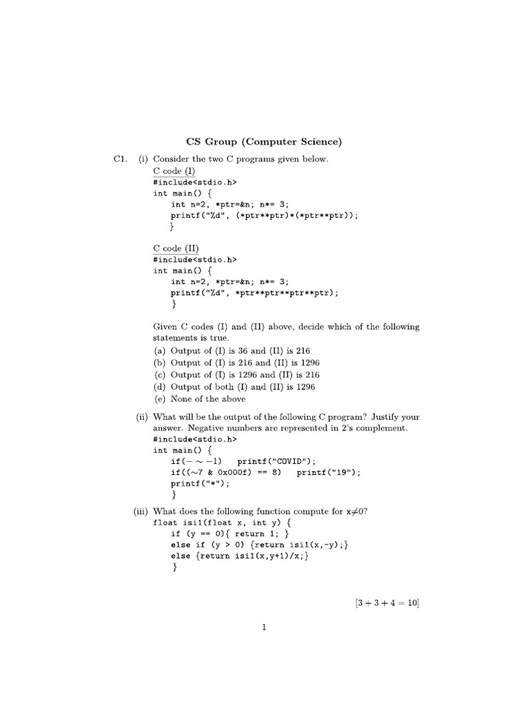 Mtech Cs and Crs PCB 2020 | PDF