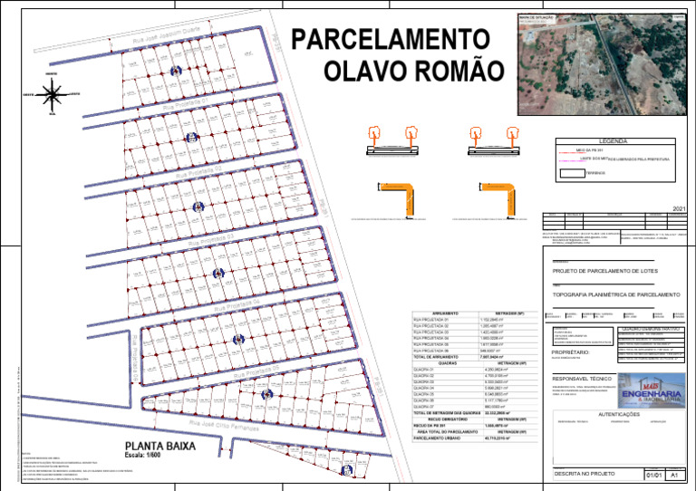 Projeto de Parcelamento de Lotes PB-391 | PDF