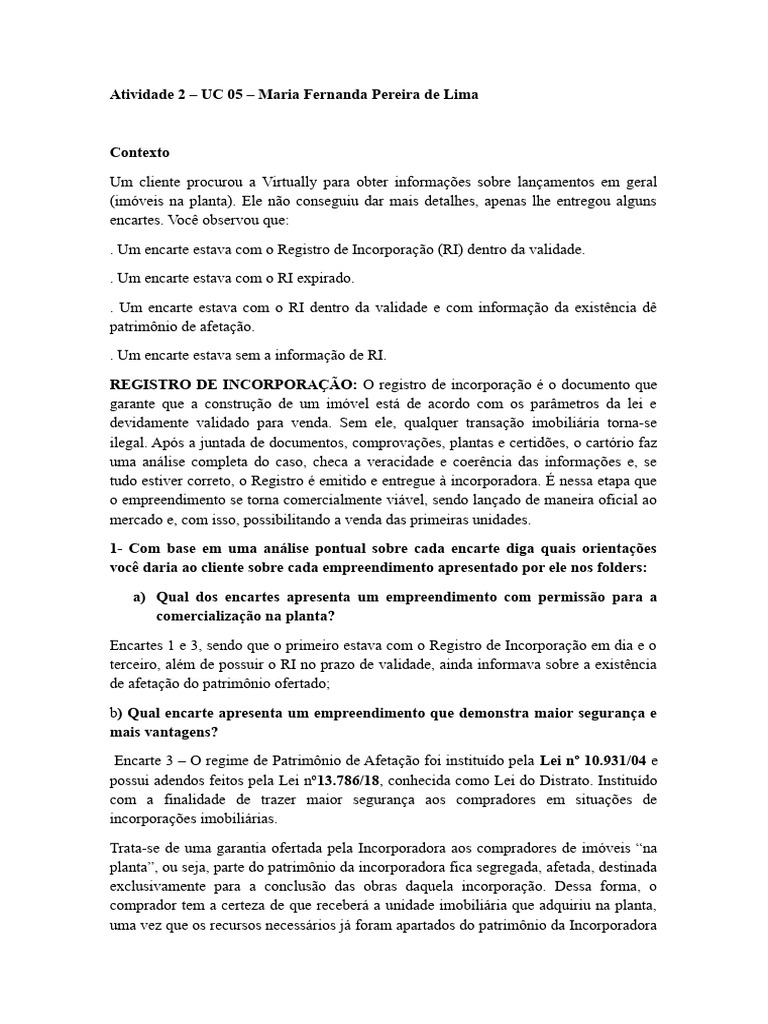Atividade 2 UC5 TTI Maria | PDF