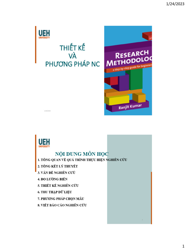 c1- Sv-tổng Quan Về Quá Trình Thực Hiện Nghiên Cứu | PDF