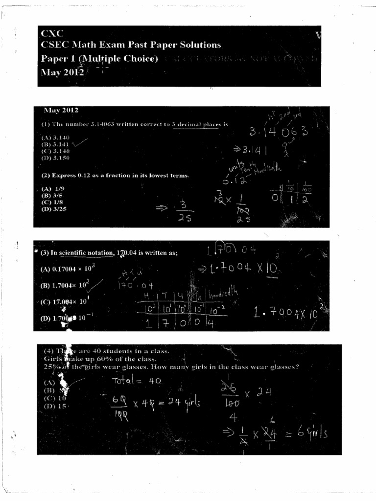 Math Workout-12 | PDF